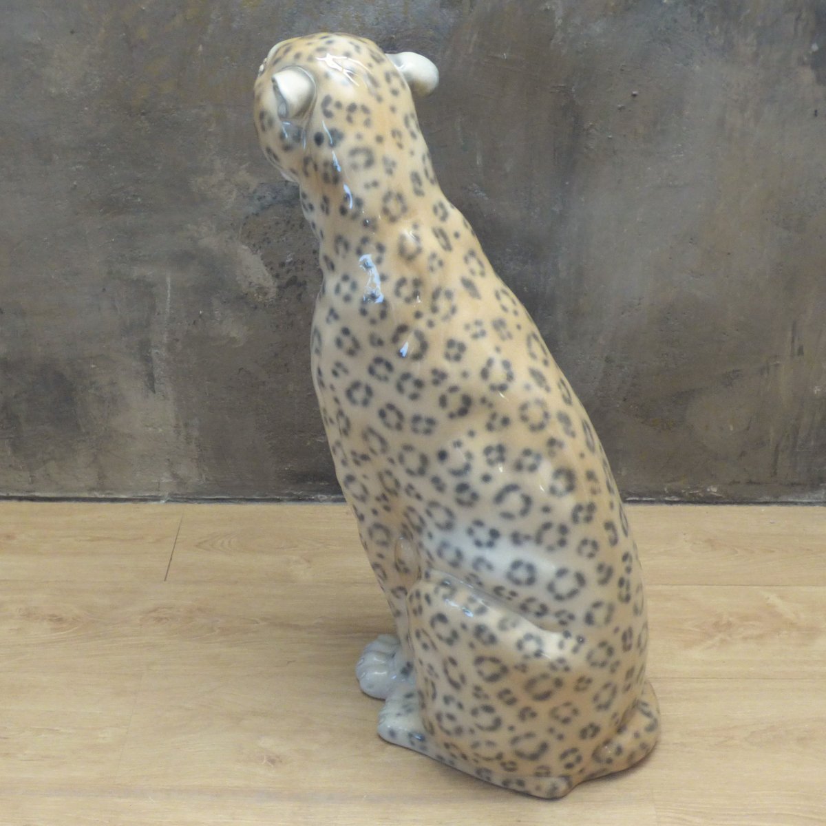Large Ceramic Leopard, 1975 for sale at Pamono