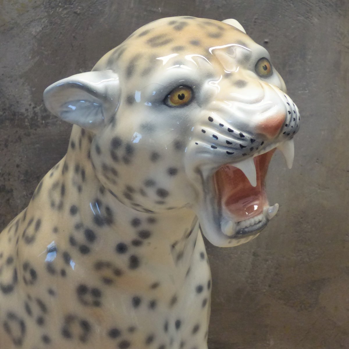 Large Ceramic Leopard, 1975 for sale at Pamono