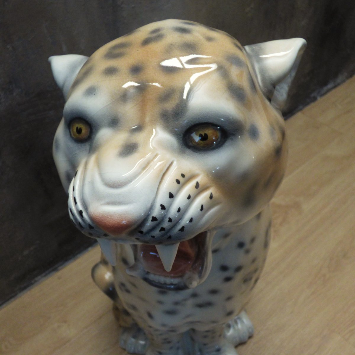 Large Ceramic Leopard, 1975 for sale at Pamono