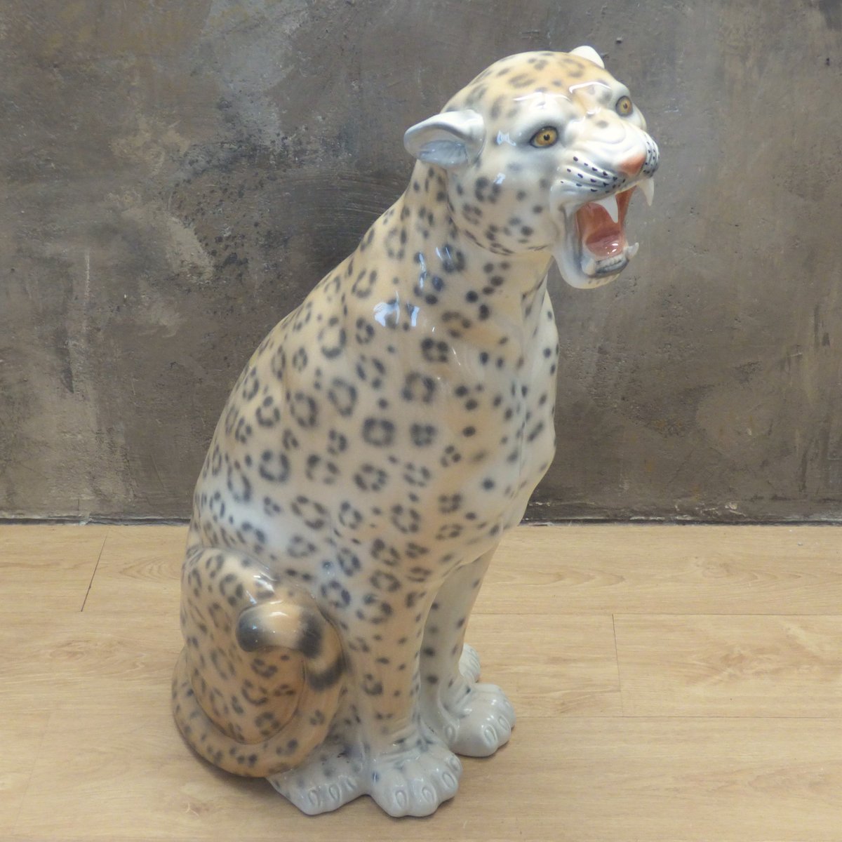 Large Ceramic Leopard, 1975 for sale at Pamono