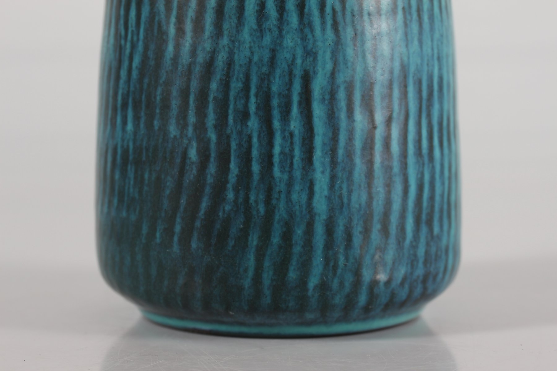 Modern Danish Turquoise Blue Ceramic Vase by Gunnar Nylund for Nymølle ...
