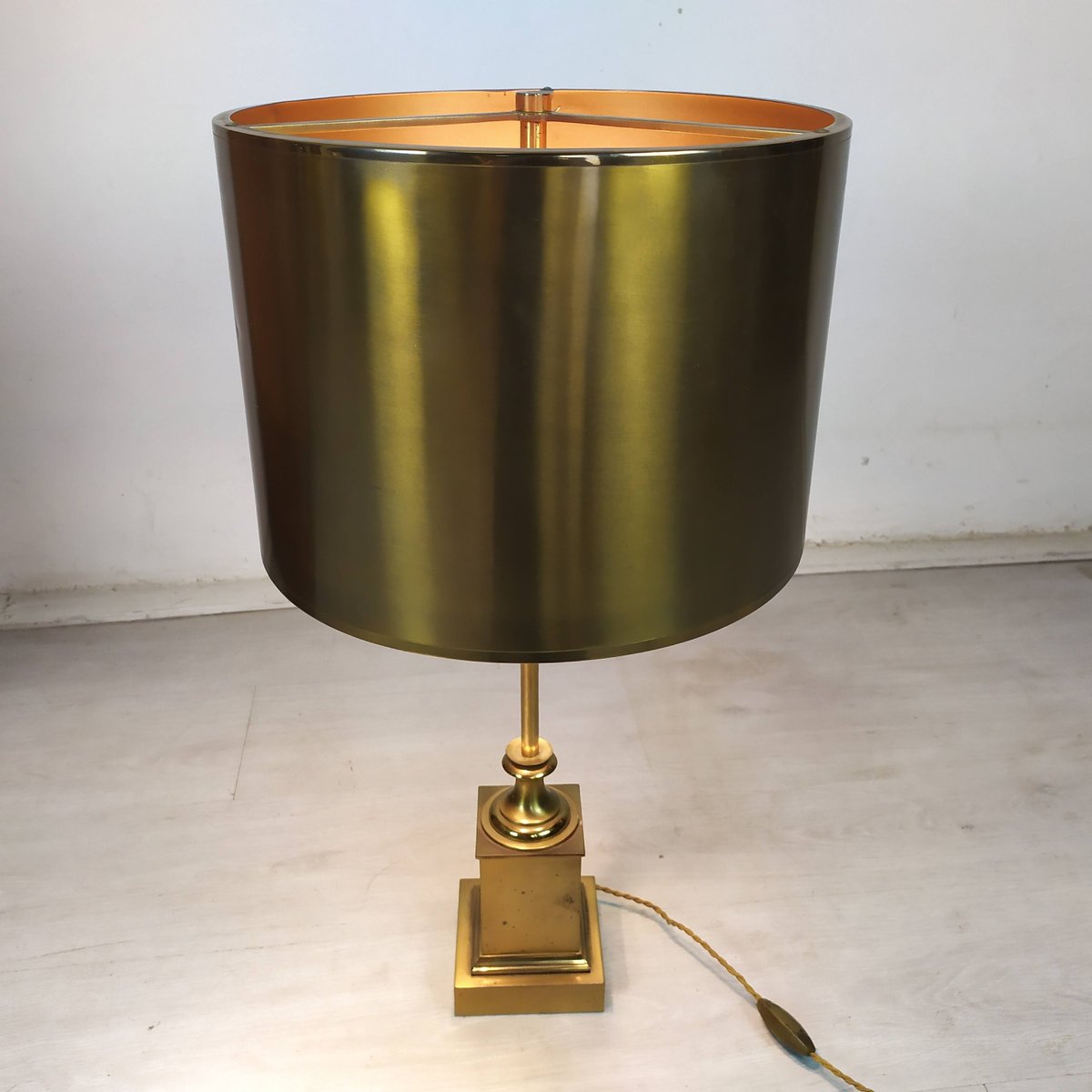 Golden Bronze Lamp by Maison Charles for Maison Charles, 1970s for sale ...