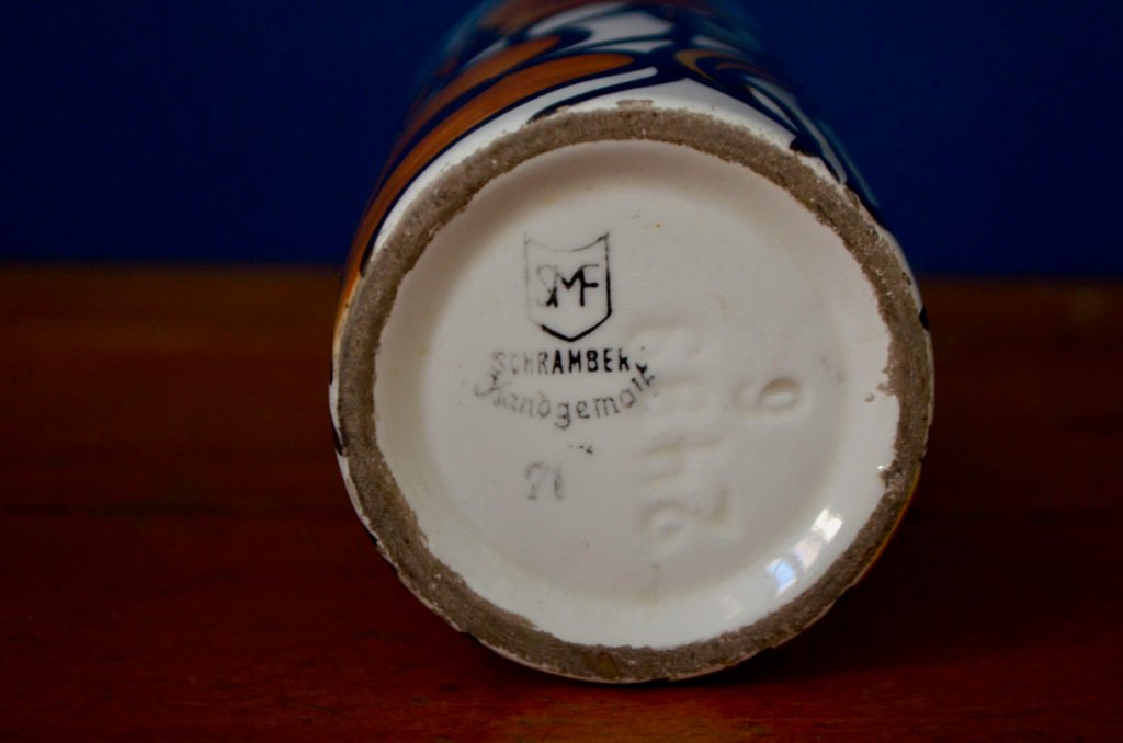 Vase from Schramberg Majolika for sale at Pamono