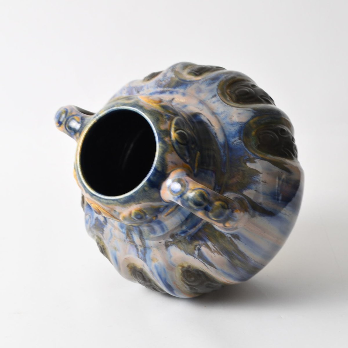 Art Deco Drip Glaze Vase by Ditmar Urbach, 1920s for sale at Pamono