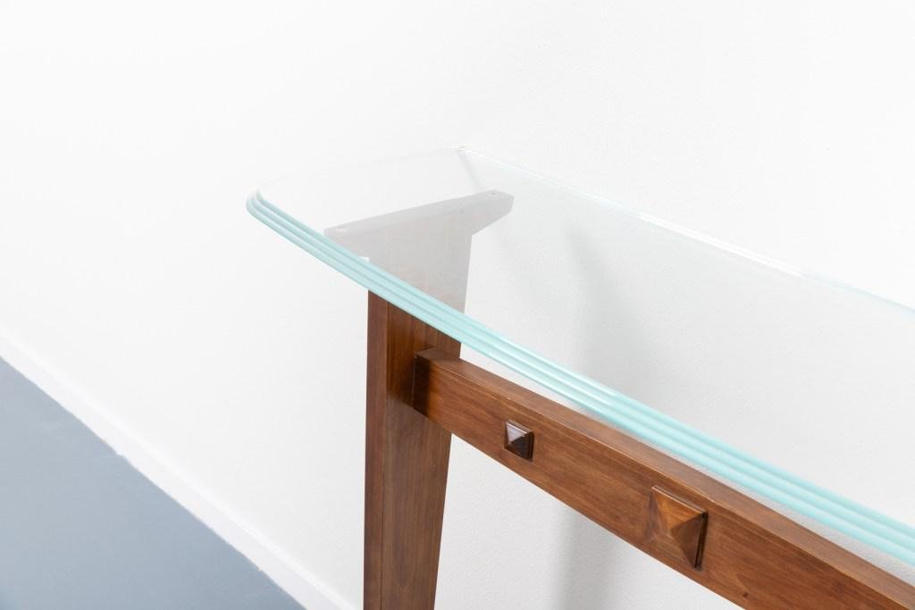 Mid-Century Italian Sculptural Wall Side Table, 1950s for sale at Pamono