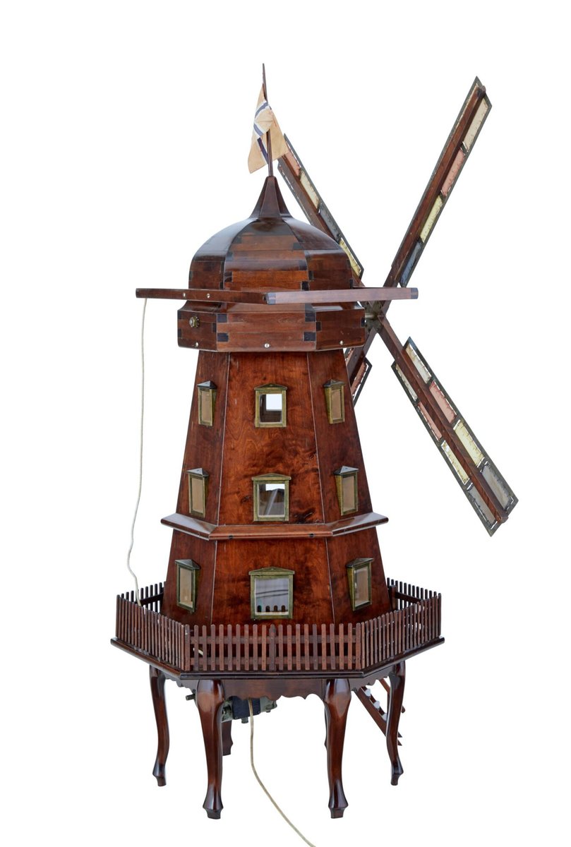 Early 20th Century Dutch Working Windmill, 1920s for sale at Pamono