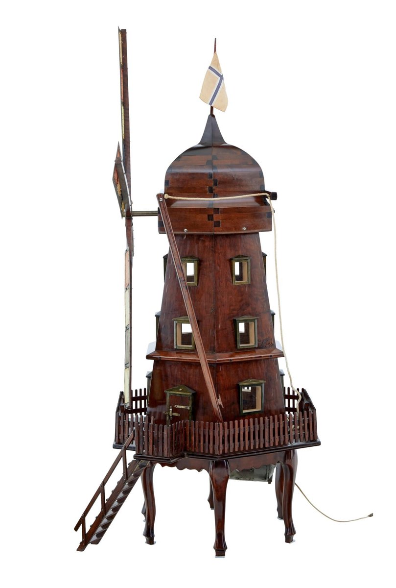 Early 20th Century Dutch Working Windmill, 1920s for sale at Pamono