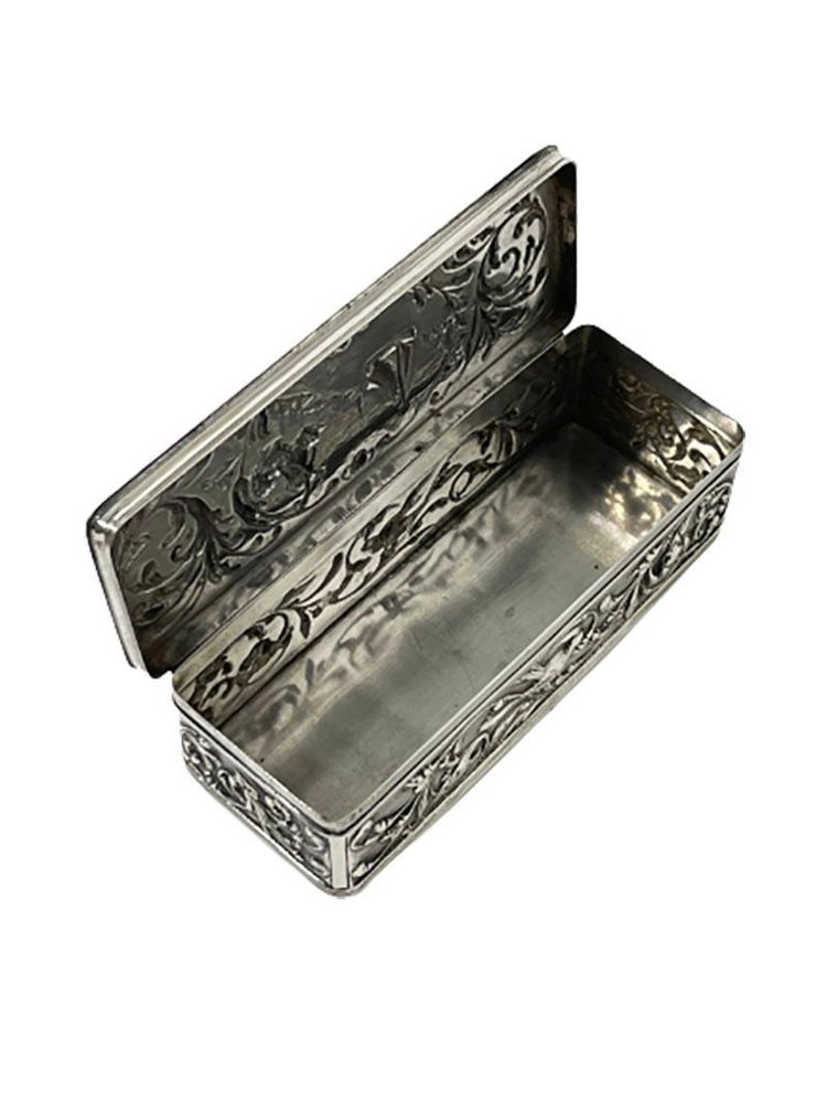 Dutch Silver Box by Zaanse Silversmederij, 1916 for sale at Pamono