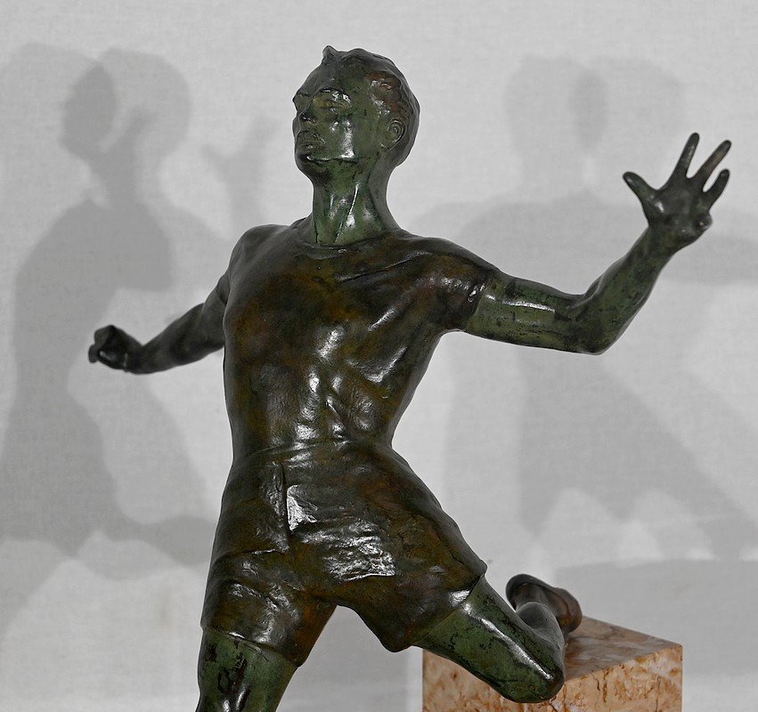 Art Deco Regula Sculpture of the Victorious Runner, Early 20th Century ...