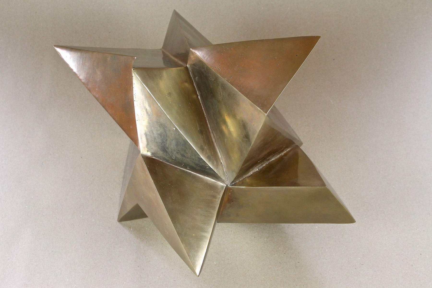 Modern Bronze Crystal Sculpture by M. Treml, Austria, 2019 for sale at ...