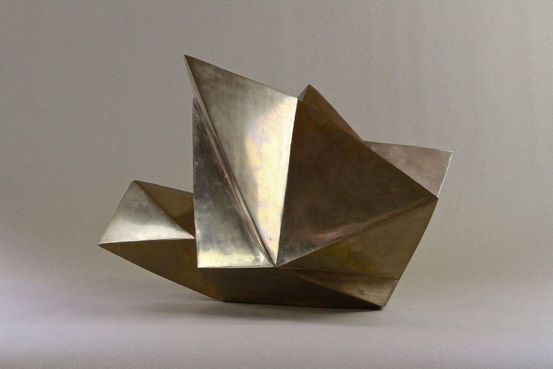 Modern Bronze Crystal Sculpture by M. Treml, Austria, 2019 for sale at ...