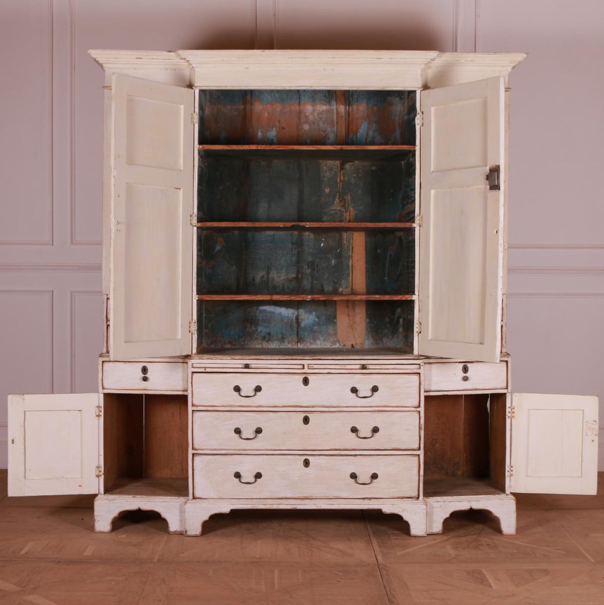 18th Century English Housekeepers Cupboard for sale at Pamono