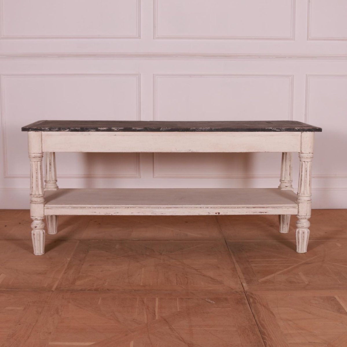 English Painted Pine Console Table for sale at Pamono