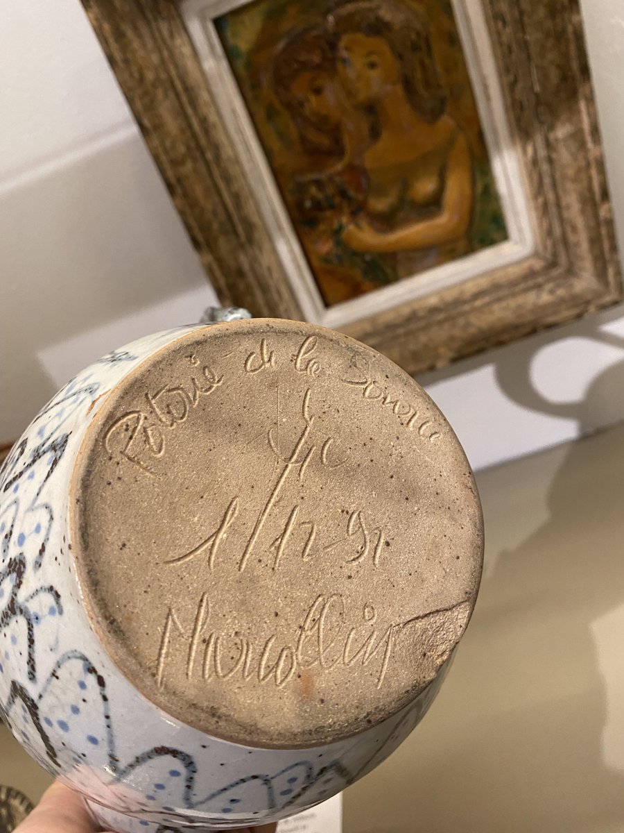 Vintage Ceramic Hen Pitcher for sale at Pamono