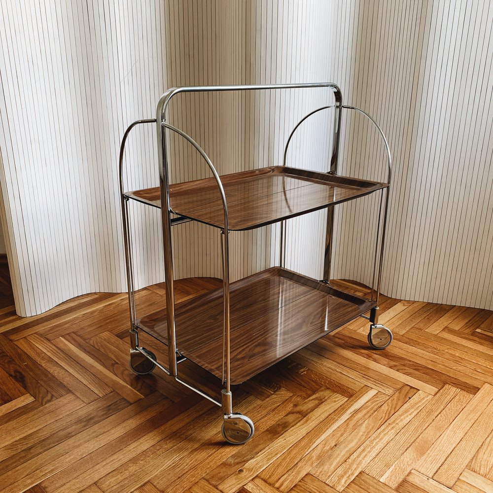 Mid-Century Modern German Bar Cart, 1970s for sale at Pamono