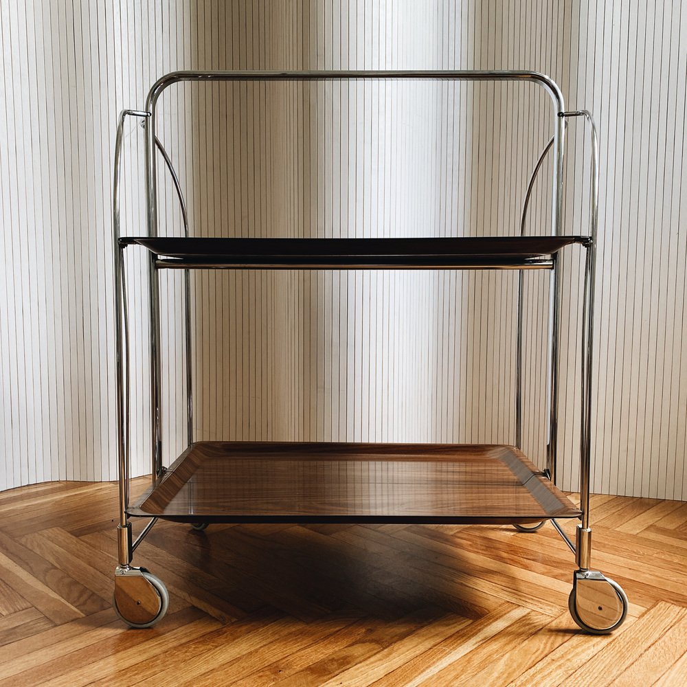 Mid-Century Modern German Bar Cart, 1970s for sale at Pamono
