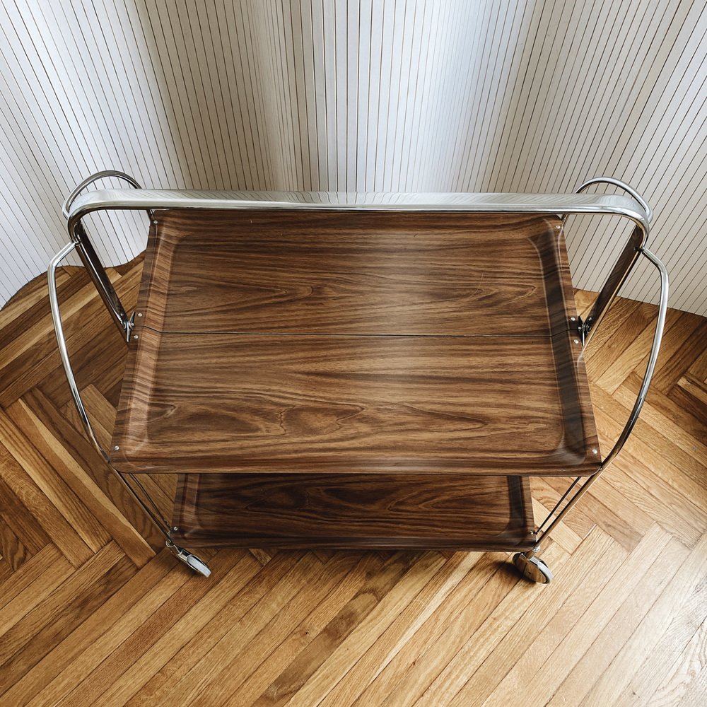 Mid-Century Modern German Bar Cart, 1970s for sale at Pamono