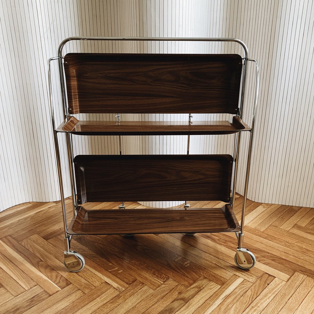 Mid-Century Modern German Bar Cart, 1970s for sale at Pamono