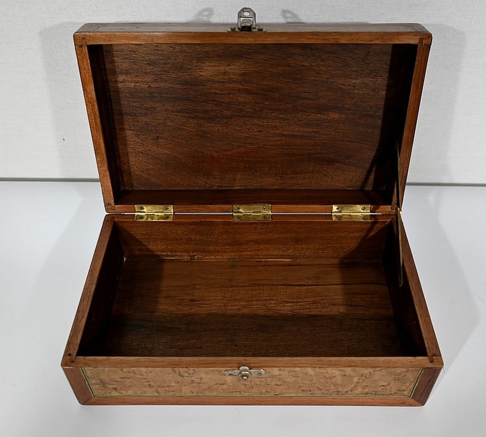 Early 20th Century Inlaid Wood Box for sale at Pamono