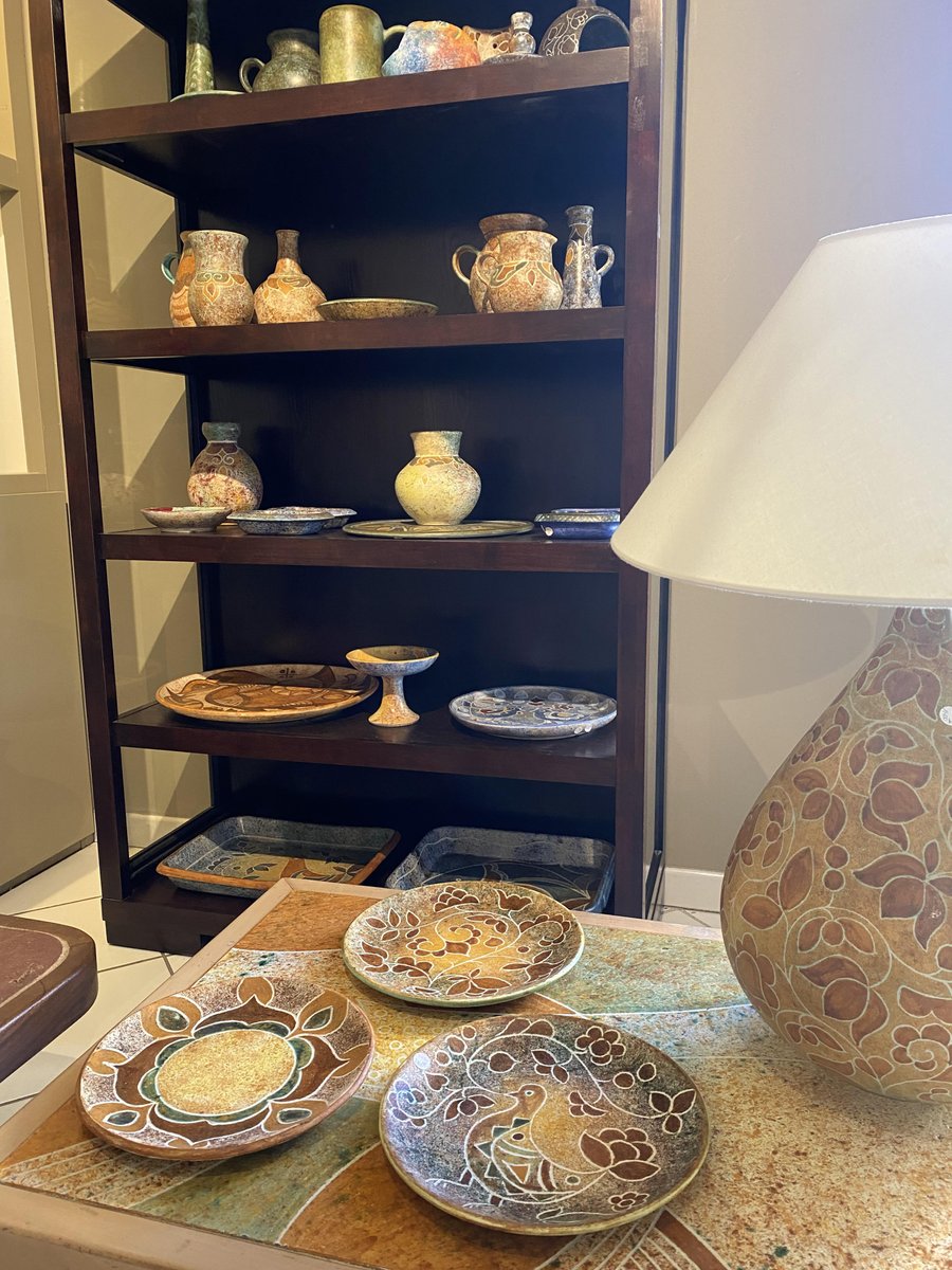 Ceramic Coffee Table from Bernard Buffat for sale at Pamono