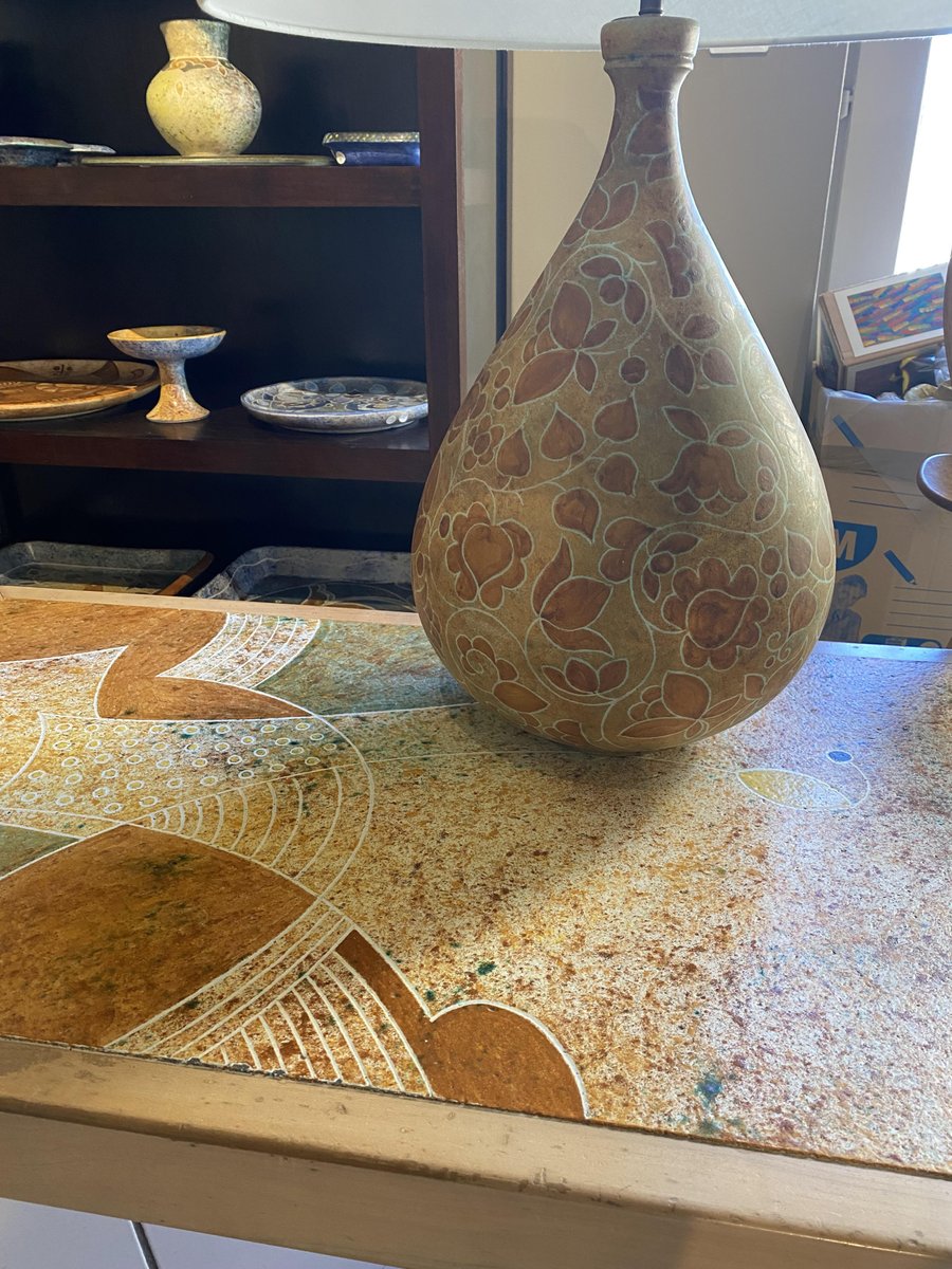 Ceramic Coffee Table from Bernard Buffat for sale at Pamono