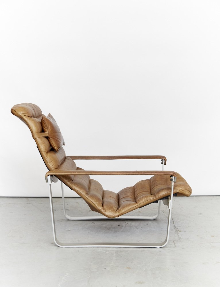 Mid-Center Pulkka Lounge Chair by Ilmari Lappalainen for Asko, 1968 for ...