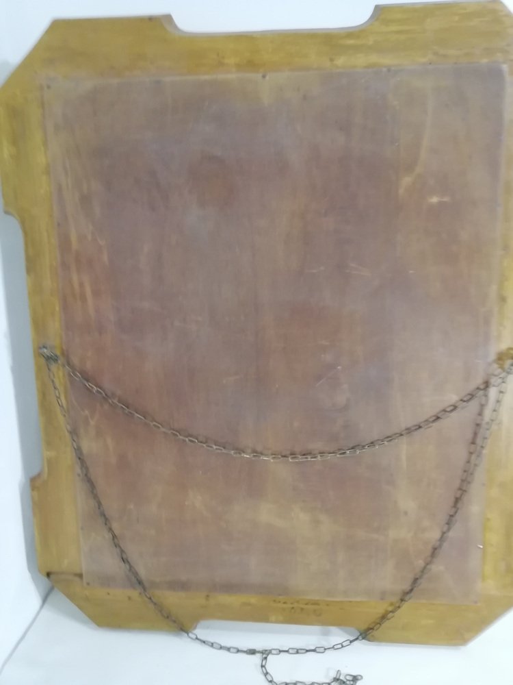 Antiker Umbertine Spiegel mit Tablett, 1800er bei Pamono kaufen