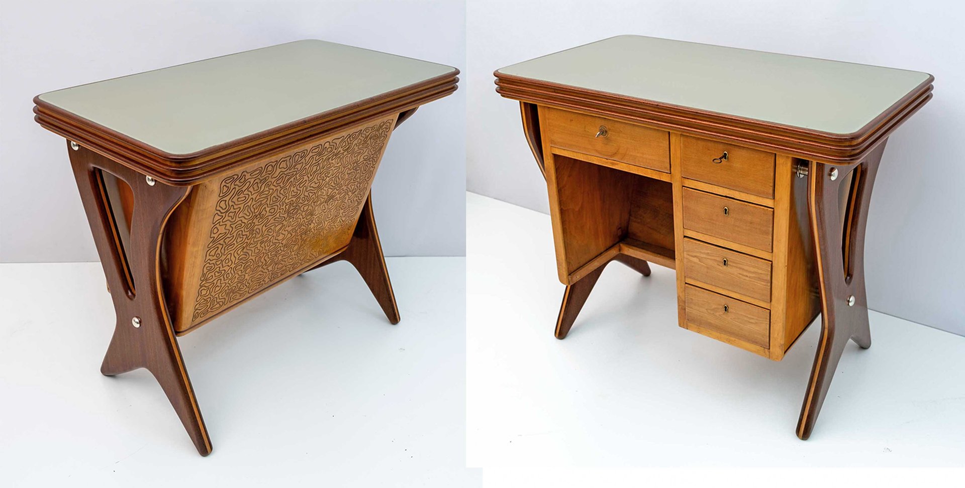 Mid-Century Modern Shop Cash Desk by Osvaldo Borsani, Italy, 1950s for ...