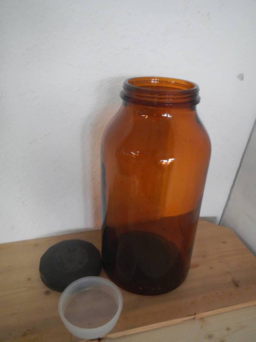 Pharmacy Bottle by Carlo Erba Milan, 1950s for sale at Pamono
