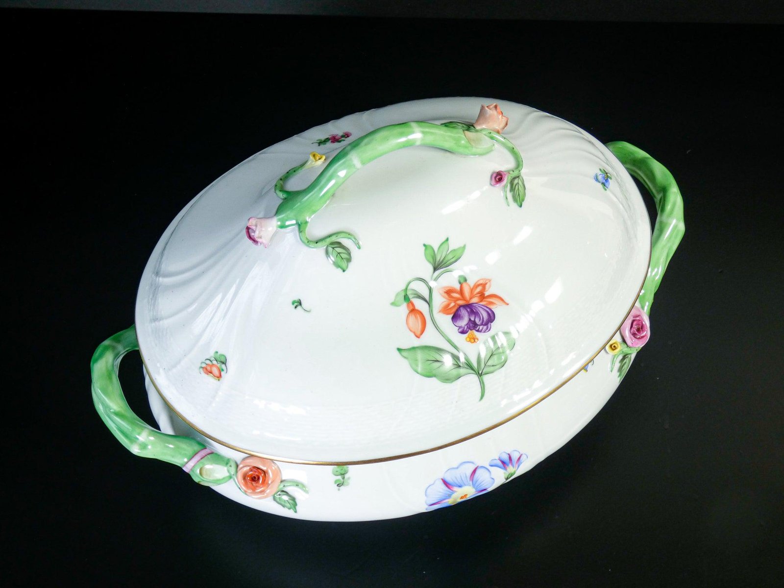 Tureen from Herend for Candida Tupini, 1960s for sale at Pamono