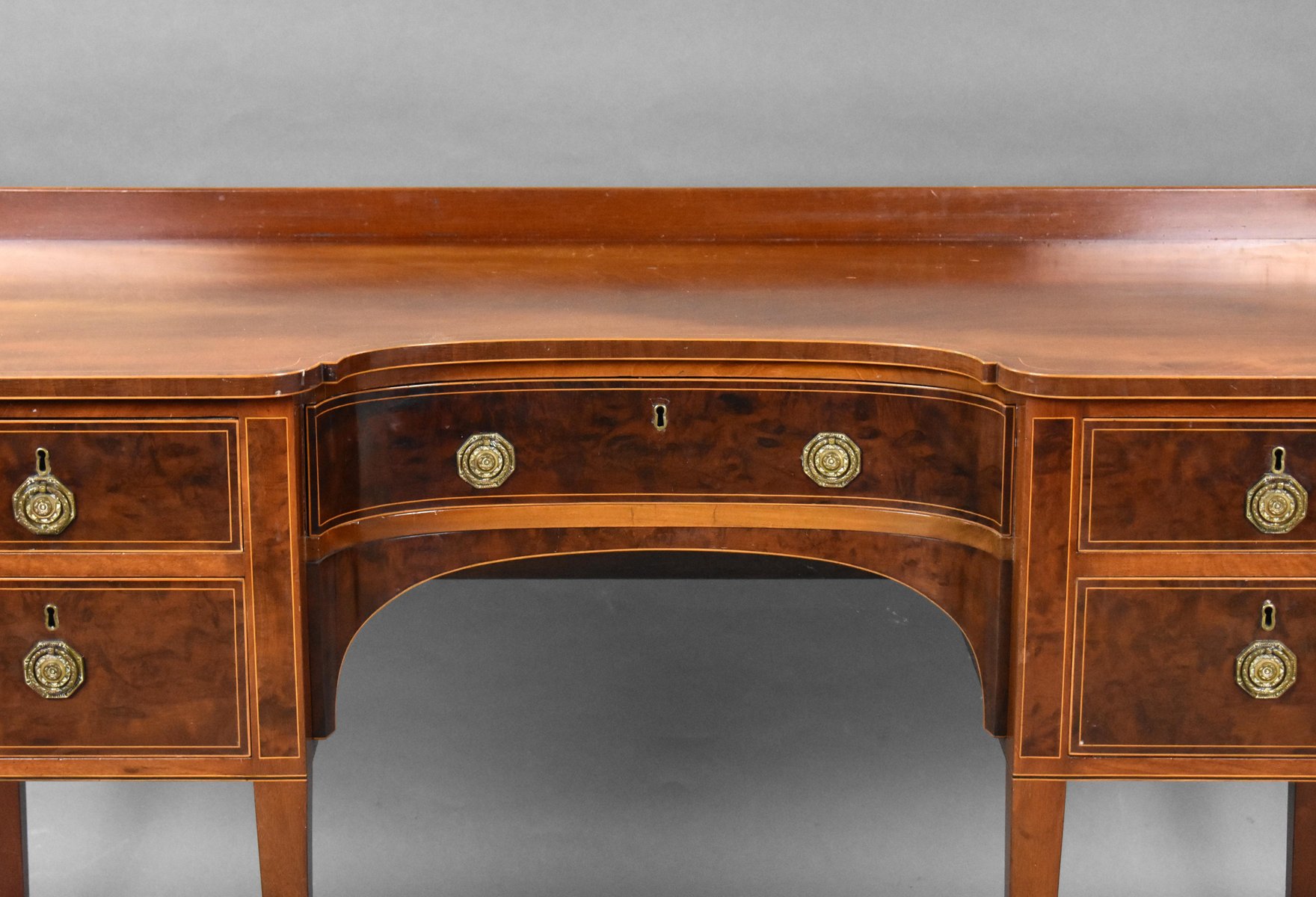 19th Century English Mahogany Sideboard, 1870s for sale at Pamono