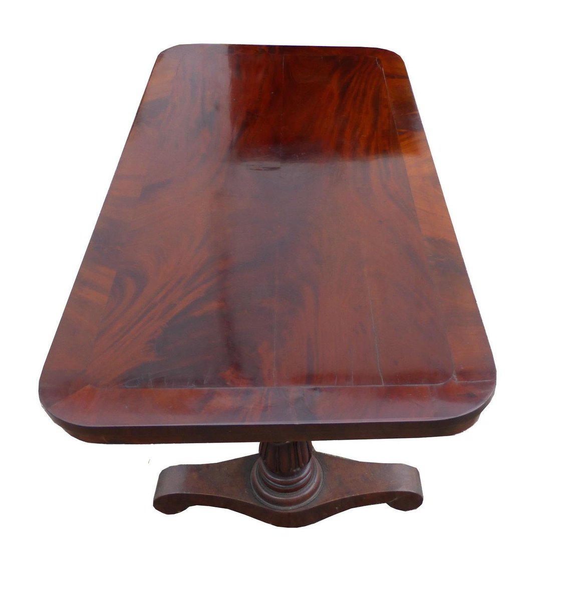 19th Century English Regency Mahogany Window Table for sale at Pamono
