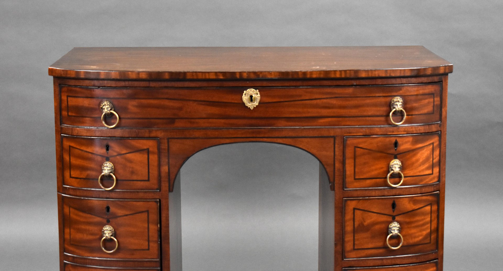 19th Century English Regency Mahogany Gentlemans Dressing Chest for ...