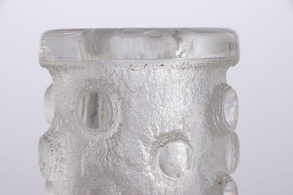 Art Deco Heavy Crystal Candlesticks from Daum, France, 1930s, Set of 2 ...