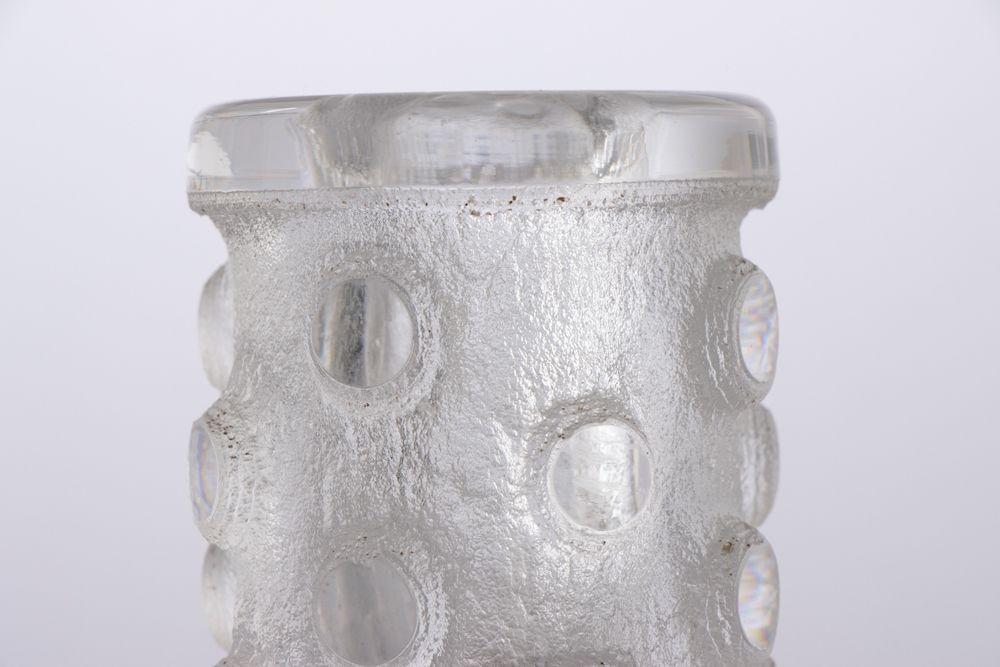 Art Deco Heavy Crystal Candlesticks from Daum, France, 1930s, Set of 2 ...