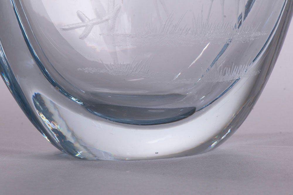 Art Deco Swedish Art Crystal Vase from Strömbergshyttan, 1930s for sale ...