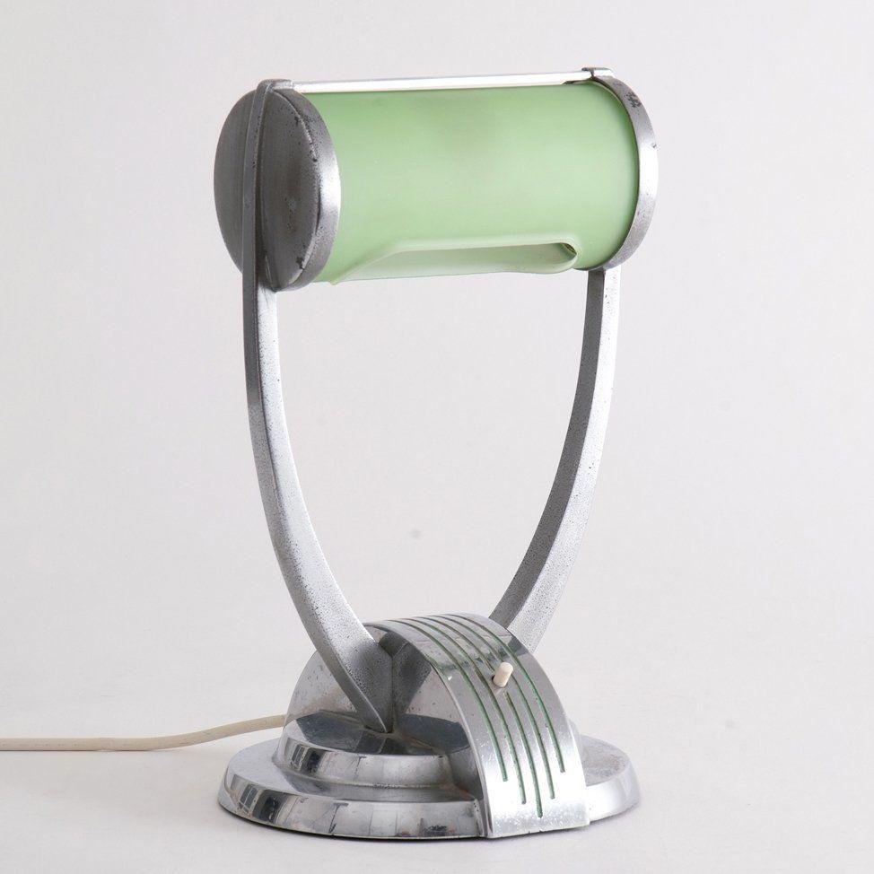 British Art Deco Desk Lamp by Joseph Lucas, 1930s for sale at Pamono