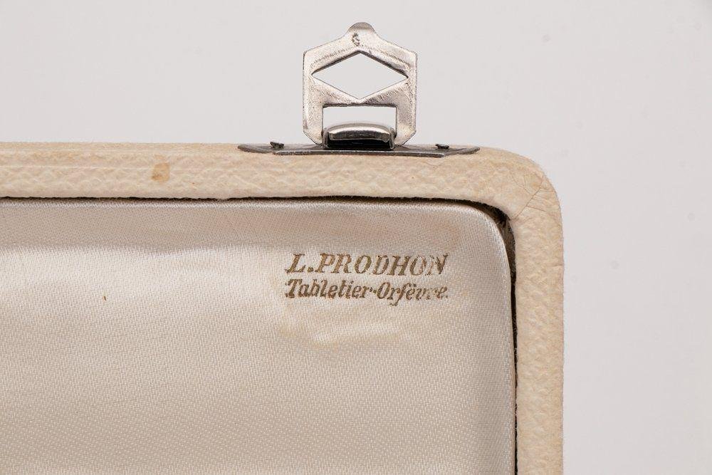 French Art Deco Set of Knife Rests by Louis Prodhon, 1930, Set of 12 ...