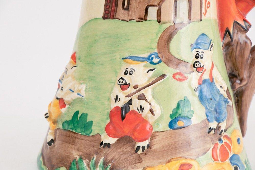 British Hand Painted Musical Jug from Wadeheath, 1930s for sale at Pamono