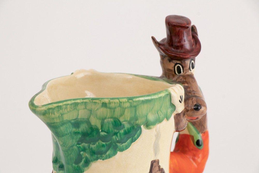 British Hand Painted Musical Jug from Wadeheath, 1930s for sale at Pamono