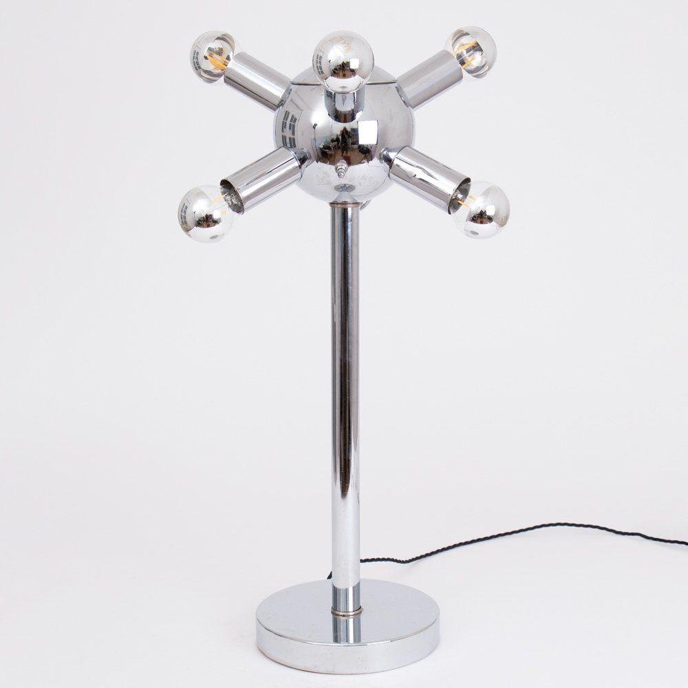Mid-Century American Space Age Chrome Sputnik Table Lamp by ...