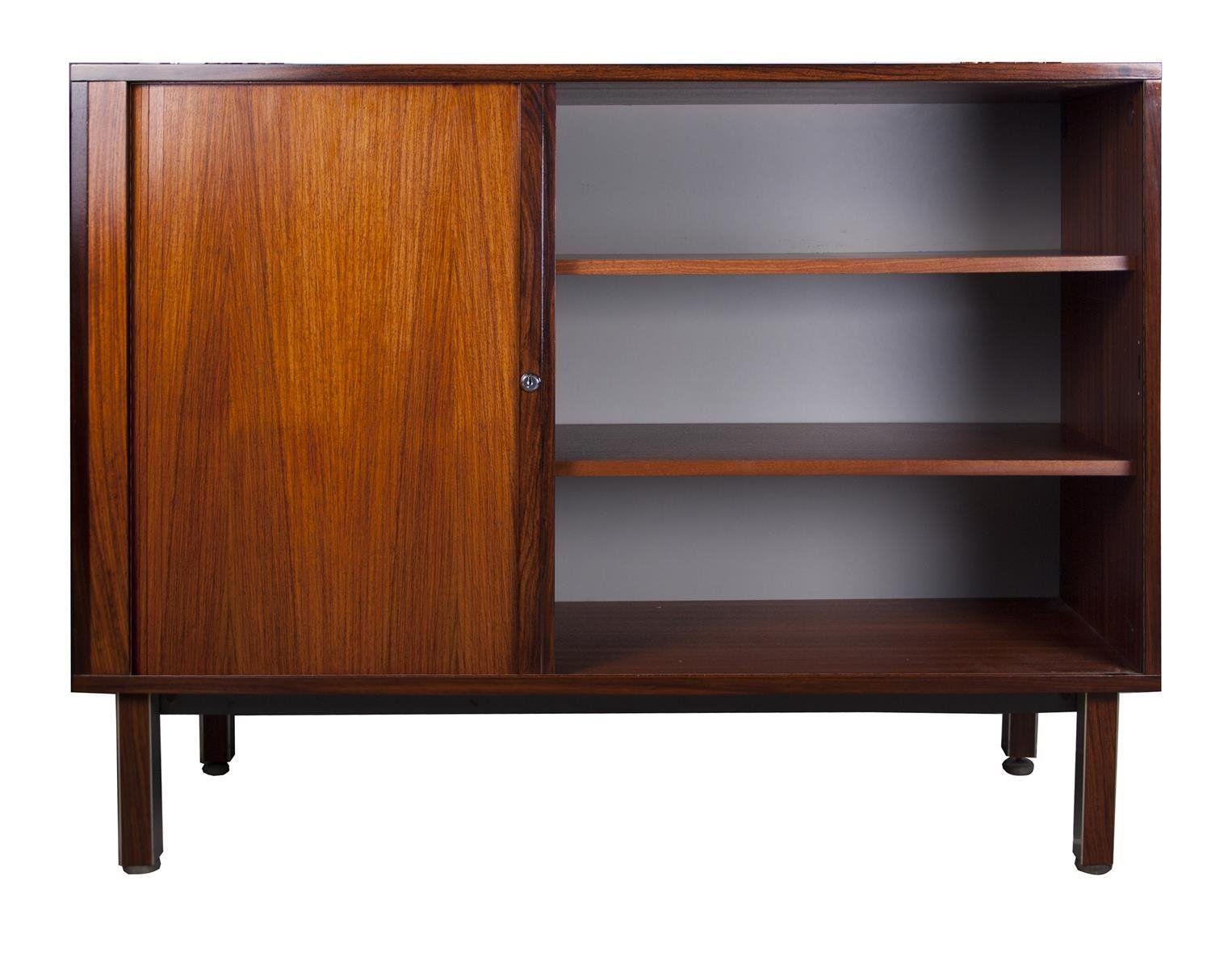 Mid-Century Modern Schrank mit Rolltüren, 1950er bei Pamono kaufen