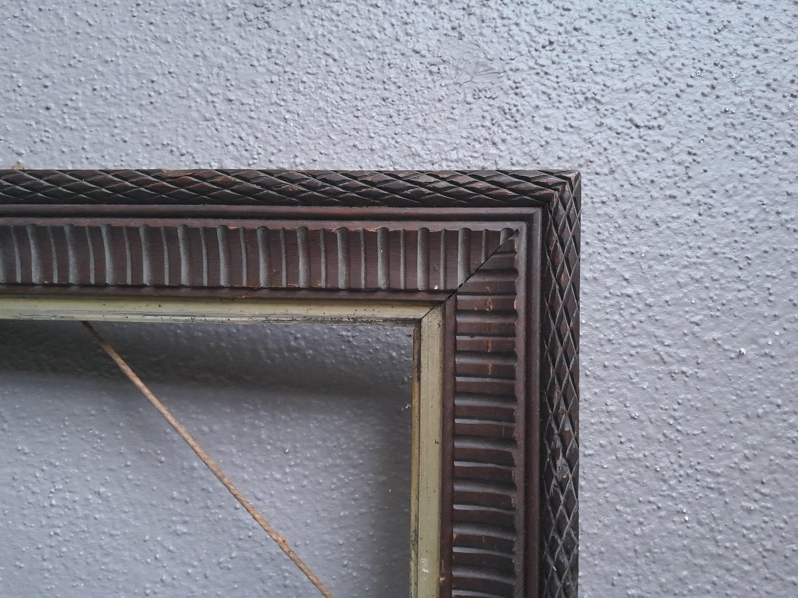 Large Carved Wooden Frame for sale at Pamono