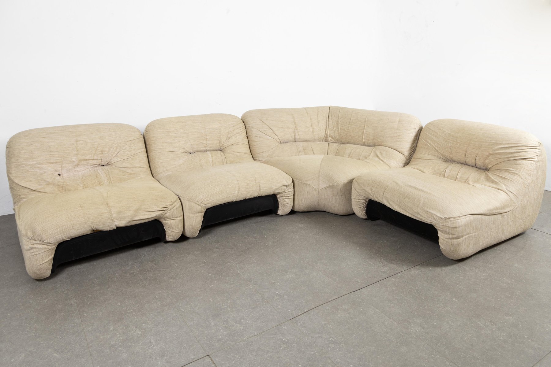 Malù Modular Sofa by Diege Motto, 1970s, Set of 4 for sale at Pamono
