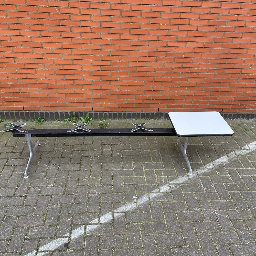 Divers Tandem Bench by Charles & Ray Eames for sale at Pamono