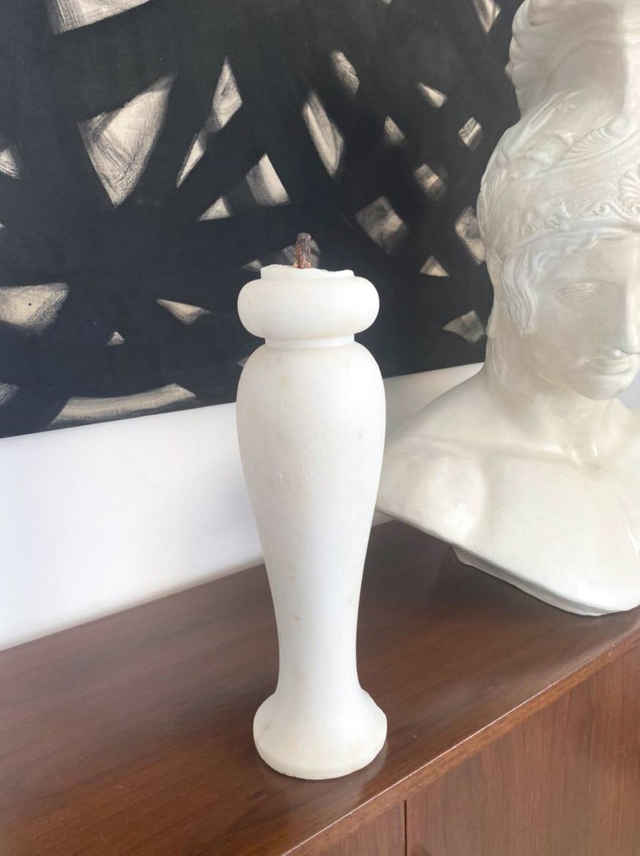 Antiker Blanc aus weißem Verona Stein, vor 900, 1800er, Marmor bei ...