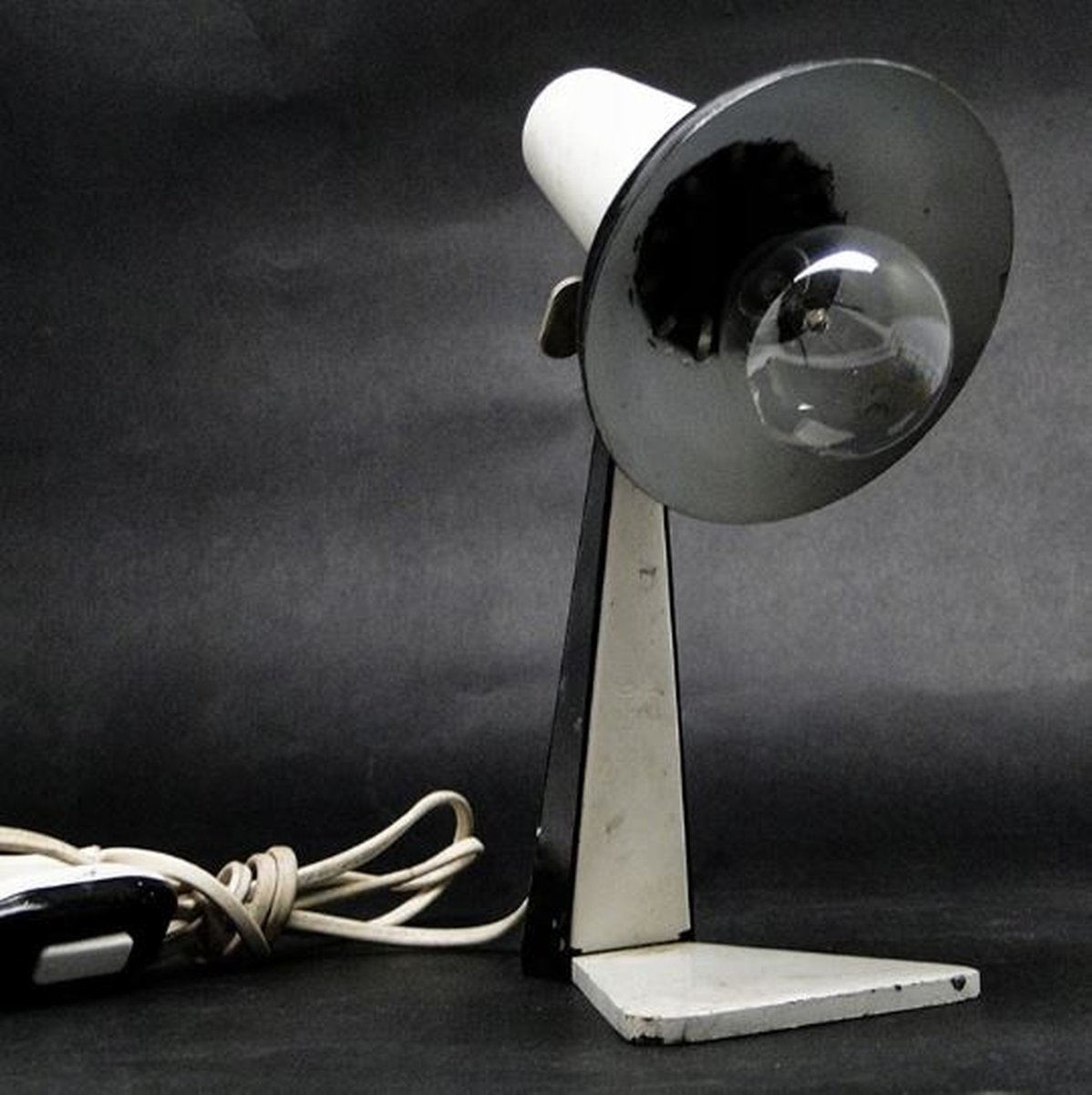 Mid-Century Bedside Lamp from Polam, Poland, 1970s for sale at Pamono
