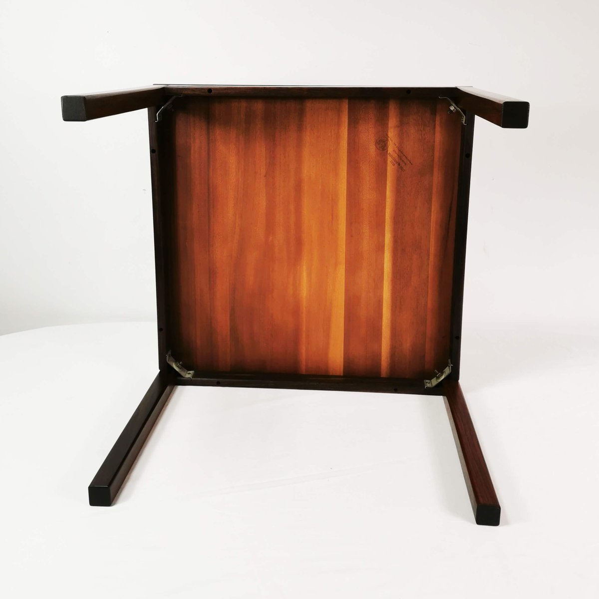 Mahogany Coffee Table from Vejle Stole, Denmark, 1970s for sale at Pamono