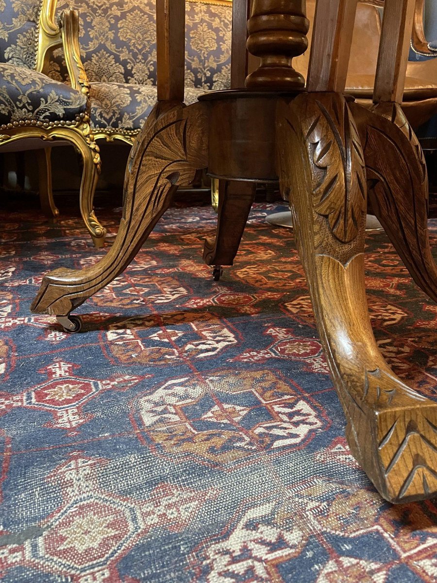 Antique Walnut Pod Table for sale at Pamono