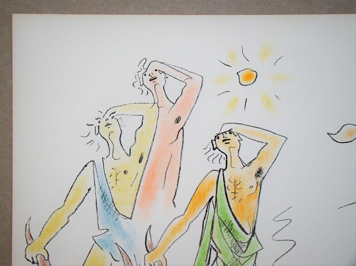 Jean Cocteau, Orpheus und Eurydice, 1950, Original Lithographie bei ...